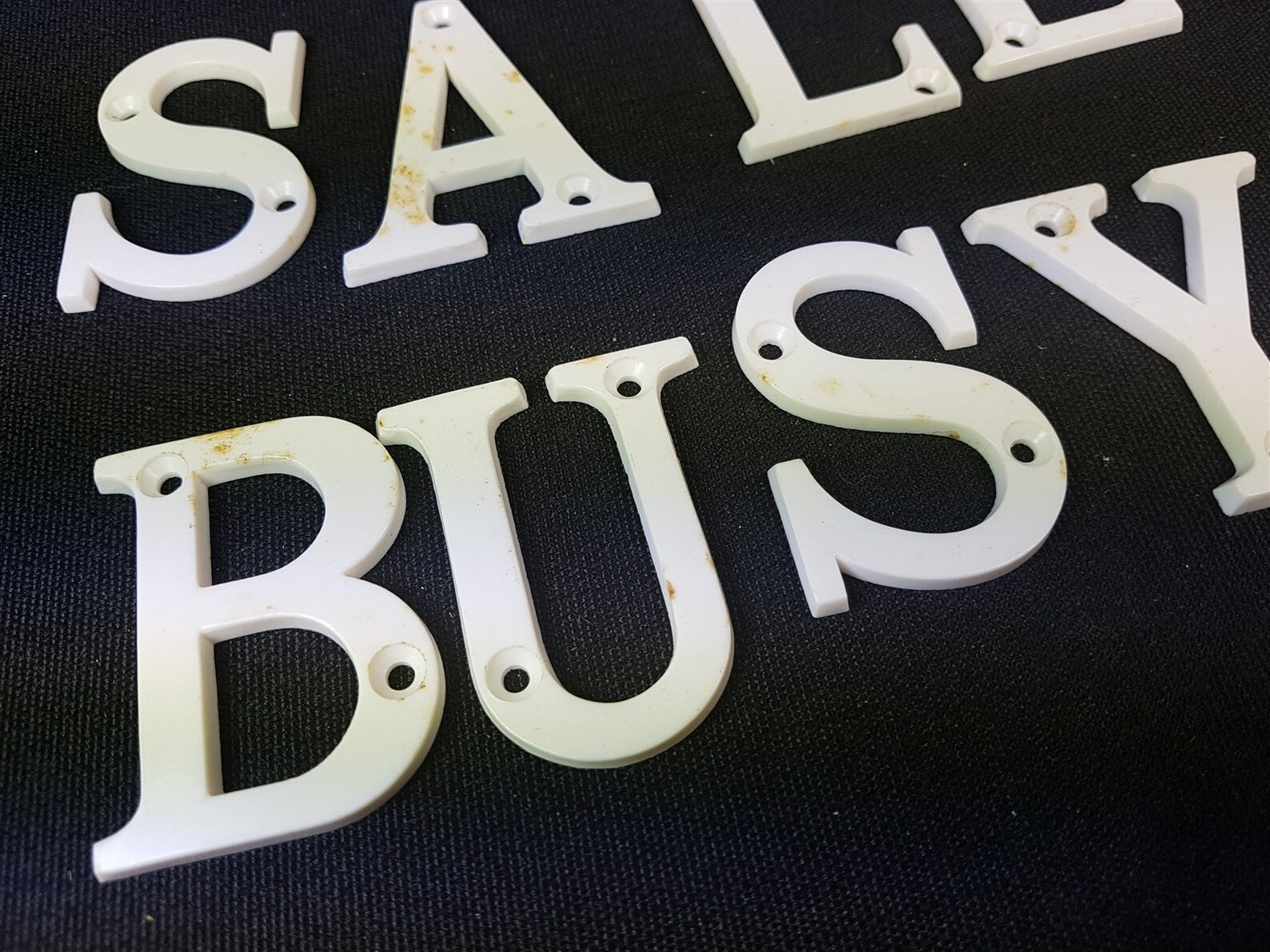 Vintage Shop or Store Sign Alphabet Letters Including Letters | Etsy