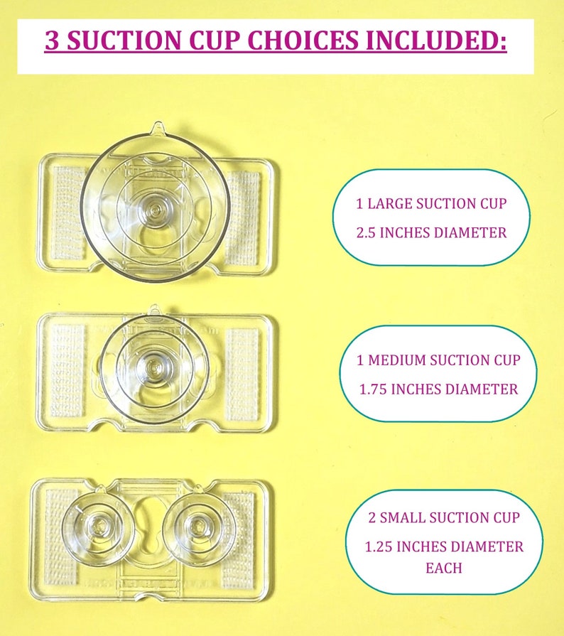 Universal Fastrak Toll Tag Holder. Clear, Fits All Fastrak Flex CAV ...