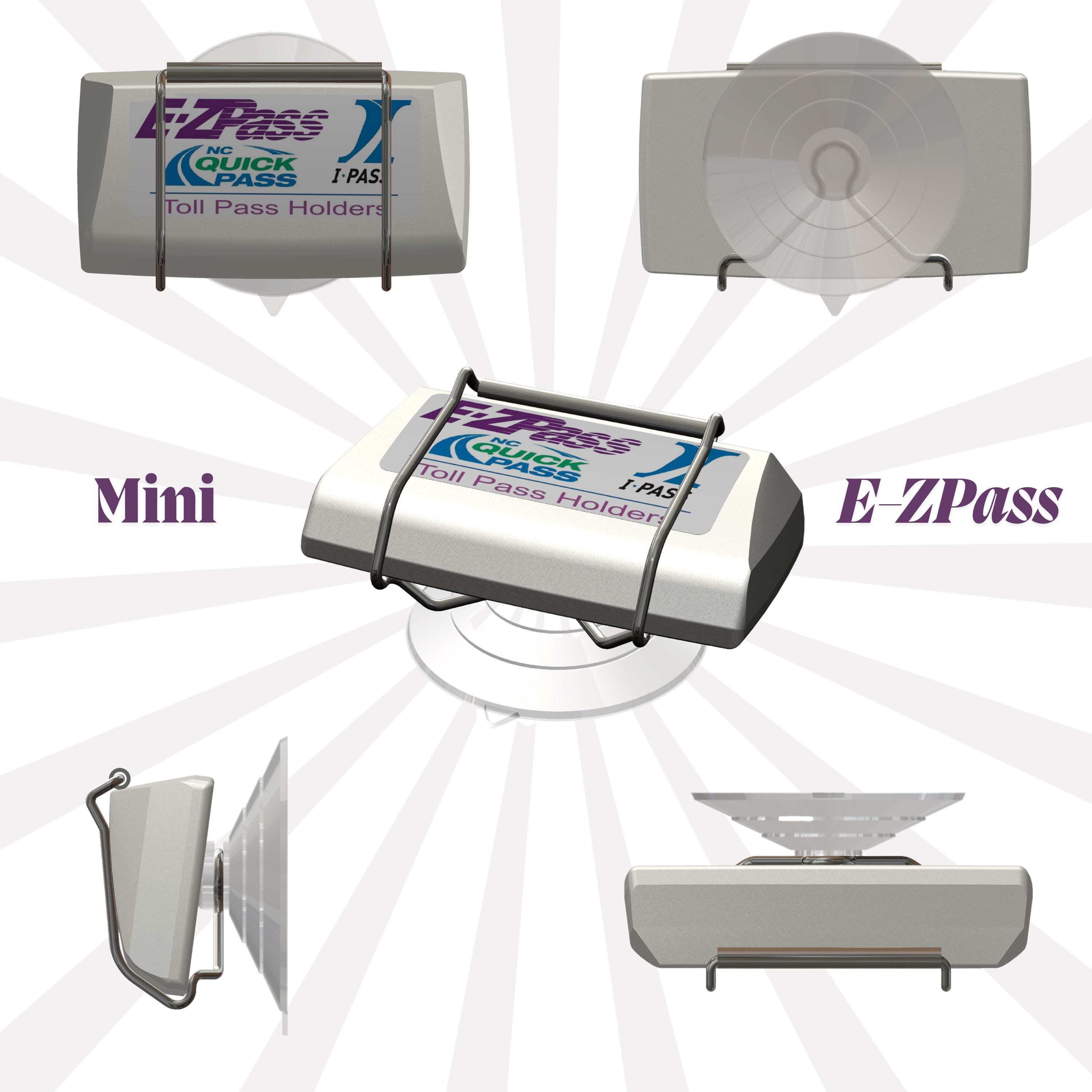 Indestructible Toll Pass Holder With Largest Suction Cup for Ez-pass, I ...