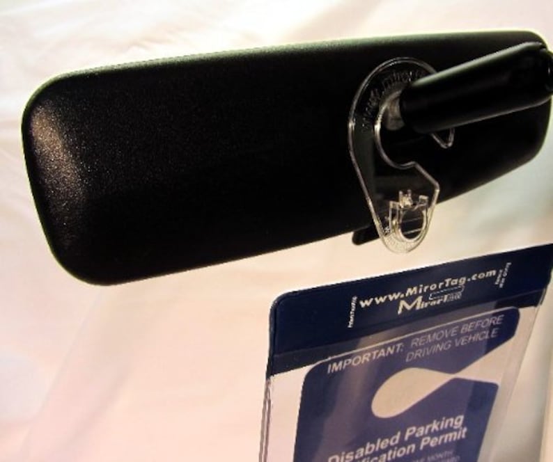 Handicap Parking Placard Tag Holder - Short Size for Louisiana ...