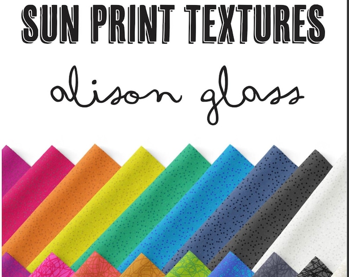 Sun Print Textures 10" Fabric Squares Layer Cake by Alison Glass for ...