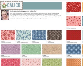 Calico Jelly Roll - Etsy