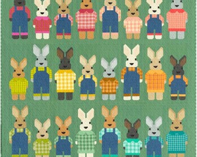 PRE-ORDER, the Bunny Bunch Quilt Kit by Elizabeth Hartman, Kitchen ...