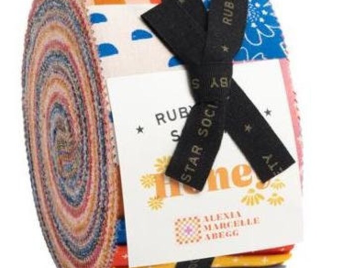 Alexia Abegg Honey Jelly Roll, Fabric Strips, Ruby Star Society for ...