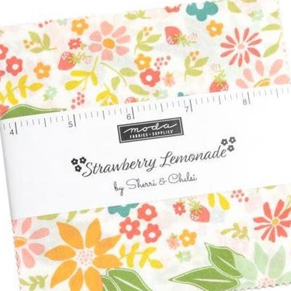 Moda Strawberry Lemonade Fabric - Etsy