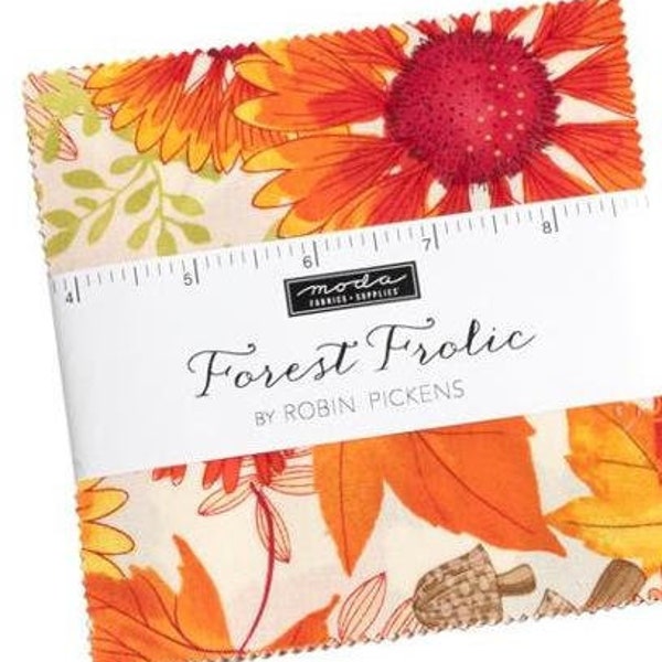 Robin Pickens Forest Frolic Fabric - Etsy
