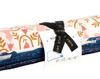 Ruby Star Society Endpaper Fat Quarter Bundle, 24pc, Jen Hewett for Moda Fabric, Birds Floral ...