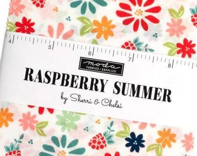 Raspberry Summer Charm Pack, 5" Fabric Squares, Sherri & Chelsi for ...