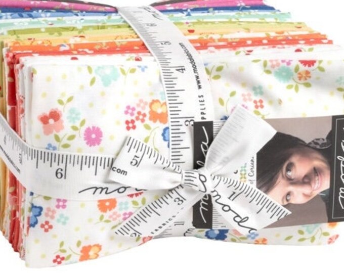 PRE-ORDER, Cali & Co Fat Eighth Bundle, 40pc, Corey Yoder for Moda Fabric, Floral Flowers ...