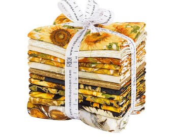 Sunflower fabric | Etsy