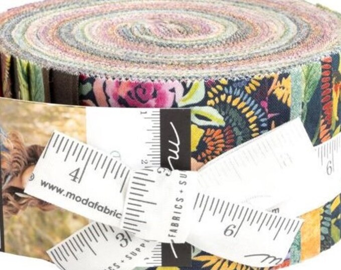 Floribunda Jelly Roll, Fabric Strips, Create Joy Project for Moda ...