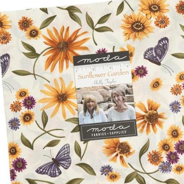 Sunflower Garden Fabrics by Moda - Etsy