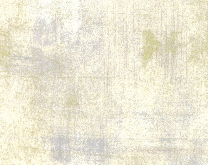 Creme Metallic Moda Grunge Basics Fabric 30150-270M by Basic Grey, 100% ...