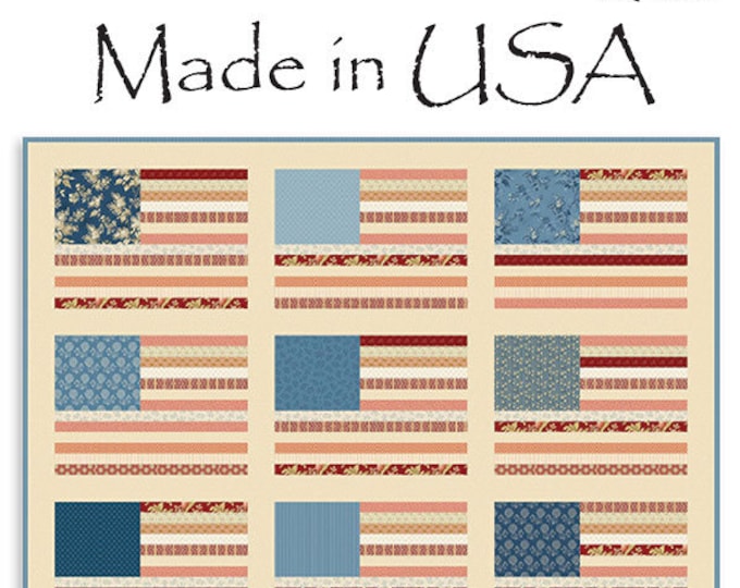 Made in USA Quilt Pattern by Laundry Basket Quilts LBQ 0655P - Etsy