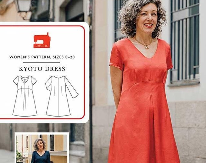 Kyoto Dress Pattern, by Leisl Co., LC 058KD - Etsy