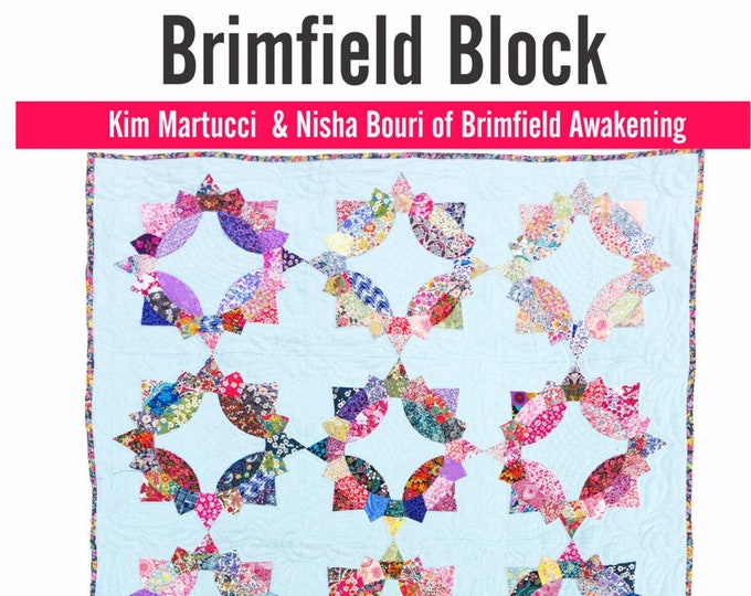 EPP Paper Piece Pack for Brimfield Blocks Makes 12 Blocks No Pattern ...