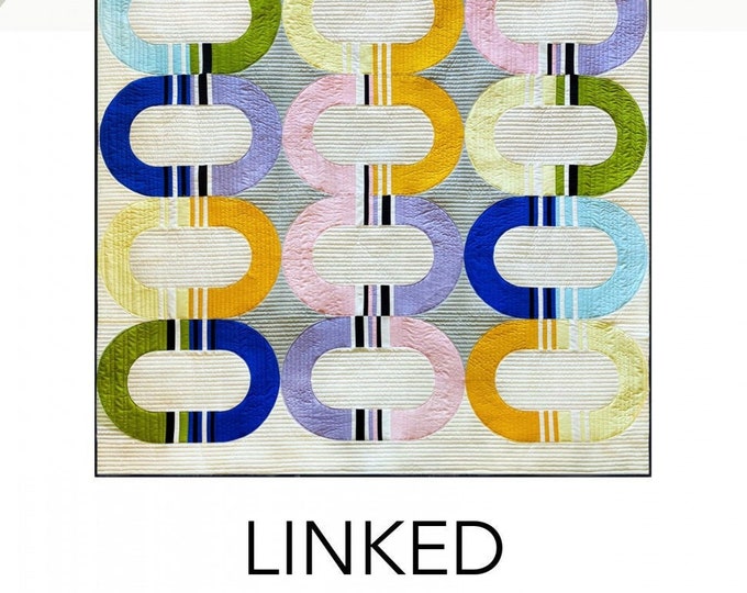 Linked Quilt Pattern, by Quiltachusetts, Heather Black, BB30, QMS2007 ...