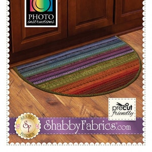 Slice Rug Pattern by Shabby Fabrics, 49993 - Etsy