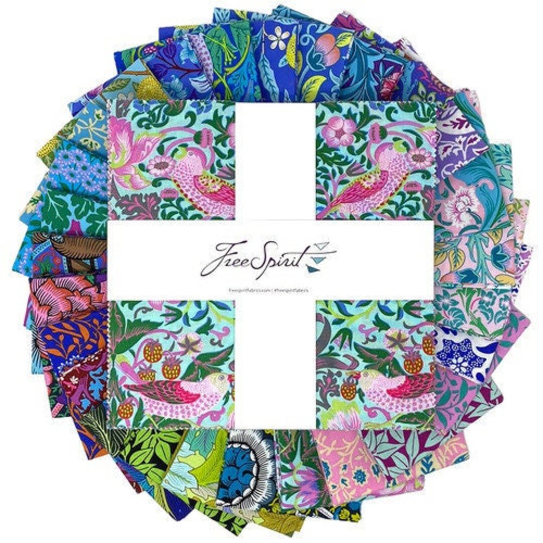 PRE-ORDER, Kaffe Fassett X Morris & Co. 10 Charm Pack, Free Spirit ... PRE-ORDER, Kaffe Fassett X Morris & Co. 10 Charm Pack, Free Spirit ...