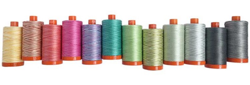 Tula Pink Premium Collection Cotton Thread by Aurifil 12 LARGE Spools ...