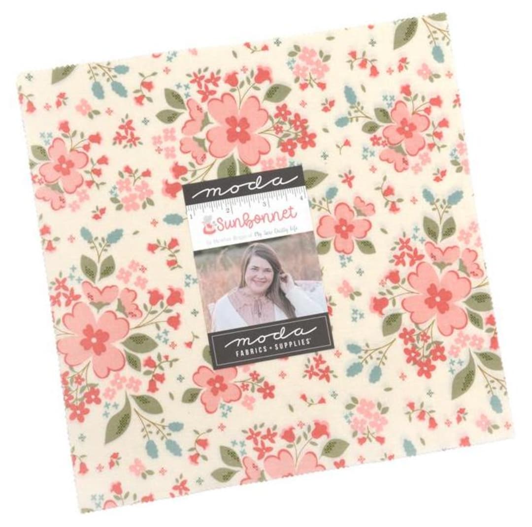 PRE-ORDER, Moda Sunbonnet Layer Cake, 10" Fabric Squares, My Sew Quilty ...