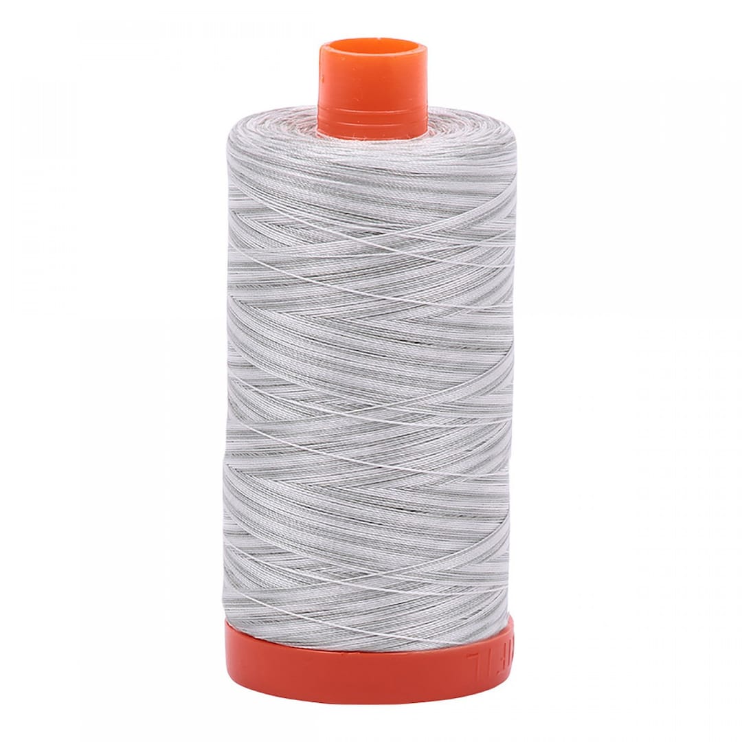 Aurifil Mako Cotton Embroidery Thread 50wt 1422yds Variegated 4060 ...