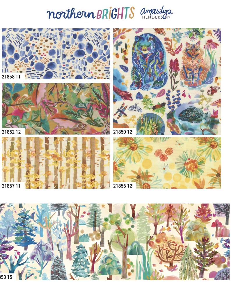 PRE-ORDER, Moda Northern Brights Layer Cake, 10" Fabric Squares ...