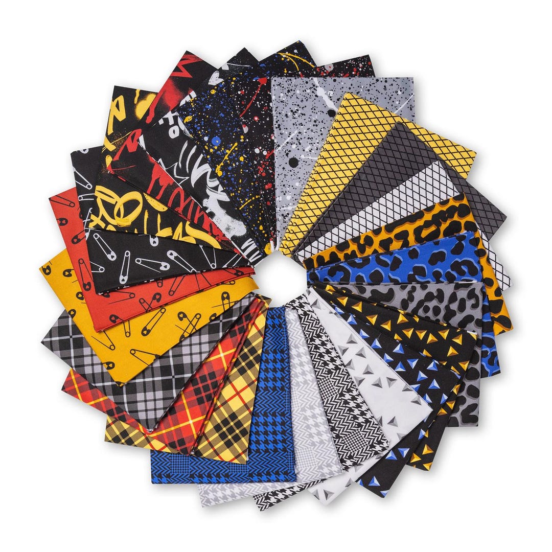 Libs Elliott Iconic 5" Fabric Squares Charm Pack 42 Pieces for Andover ...