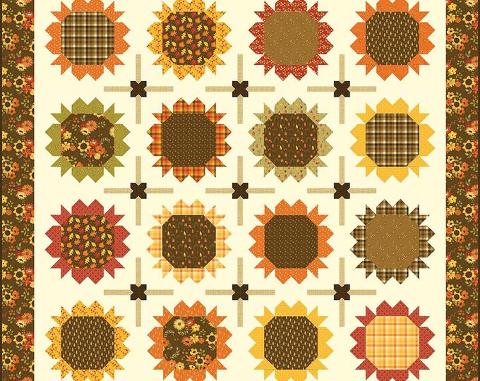 Sandy Gervais Fields of France Quilt Pattern for Riley Blake Fabric ...