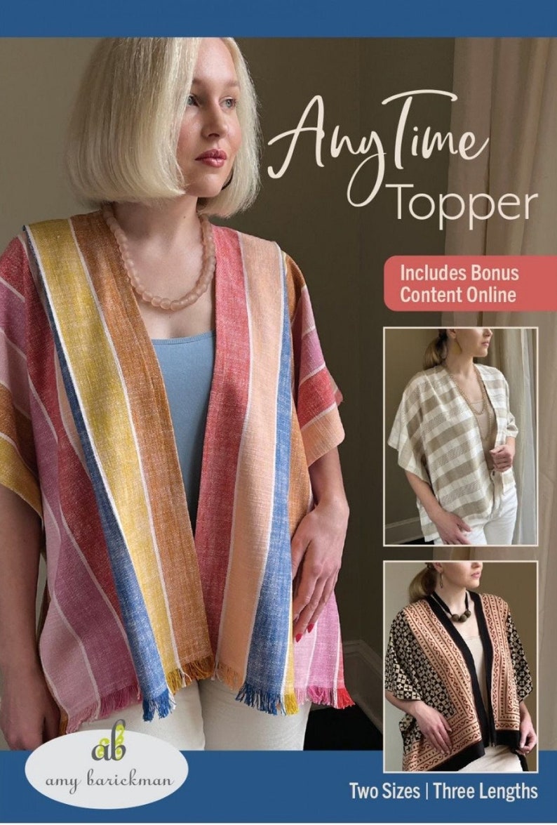 Anytime Topper Pattern by Amy Barickman AB P102 - Etsy