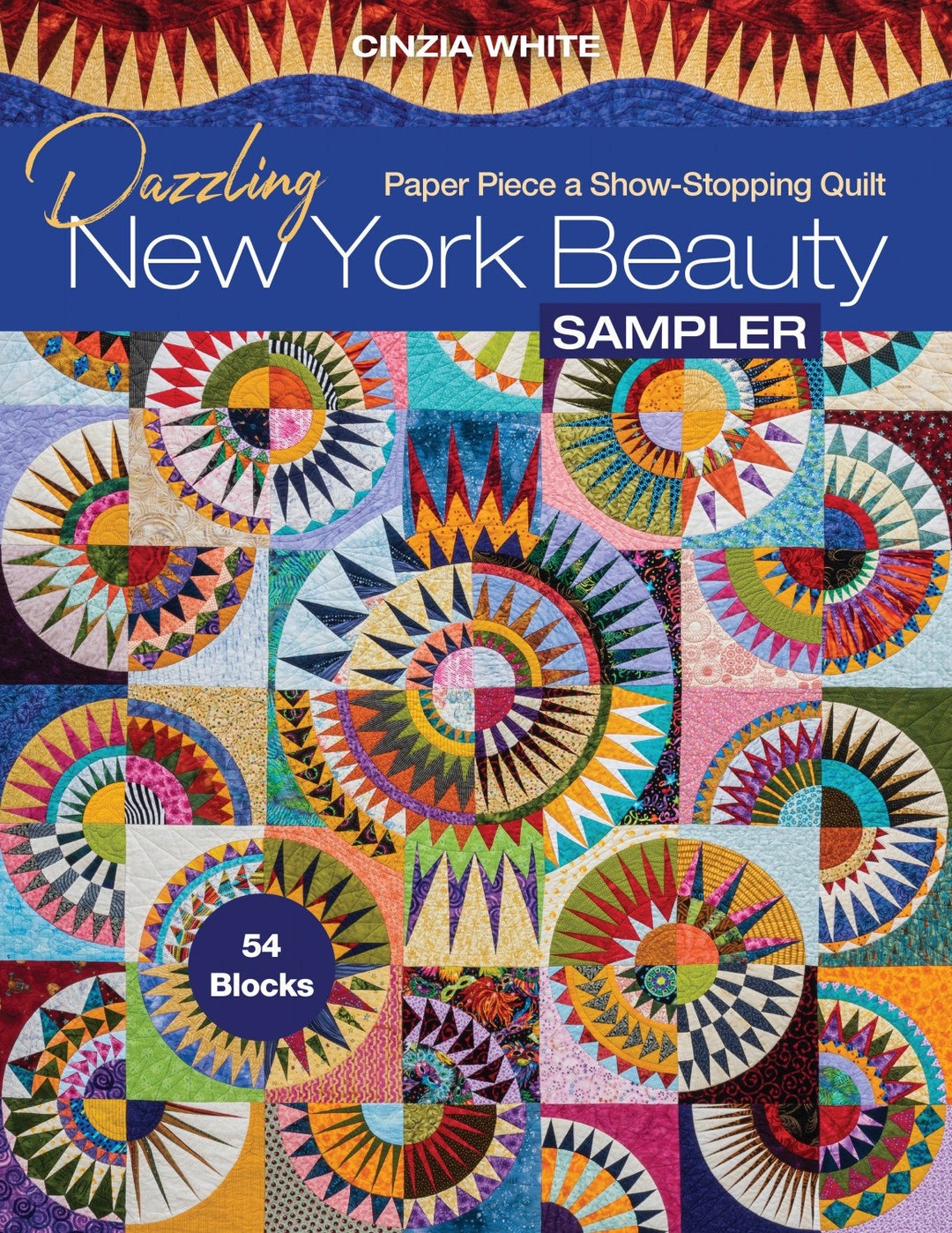Dazzling New York Beauty Sampler Book, Quilting Book, Modern Quilt Book ...