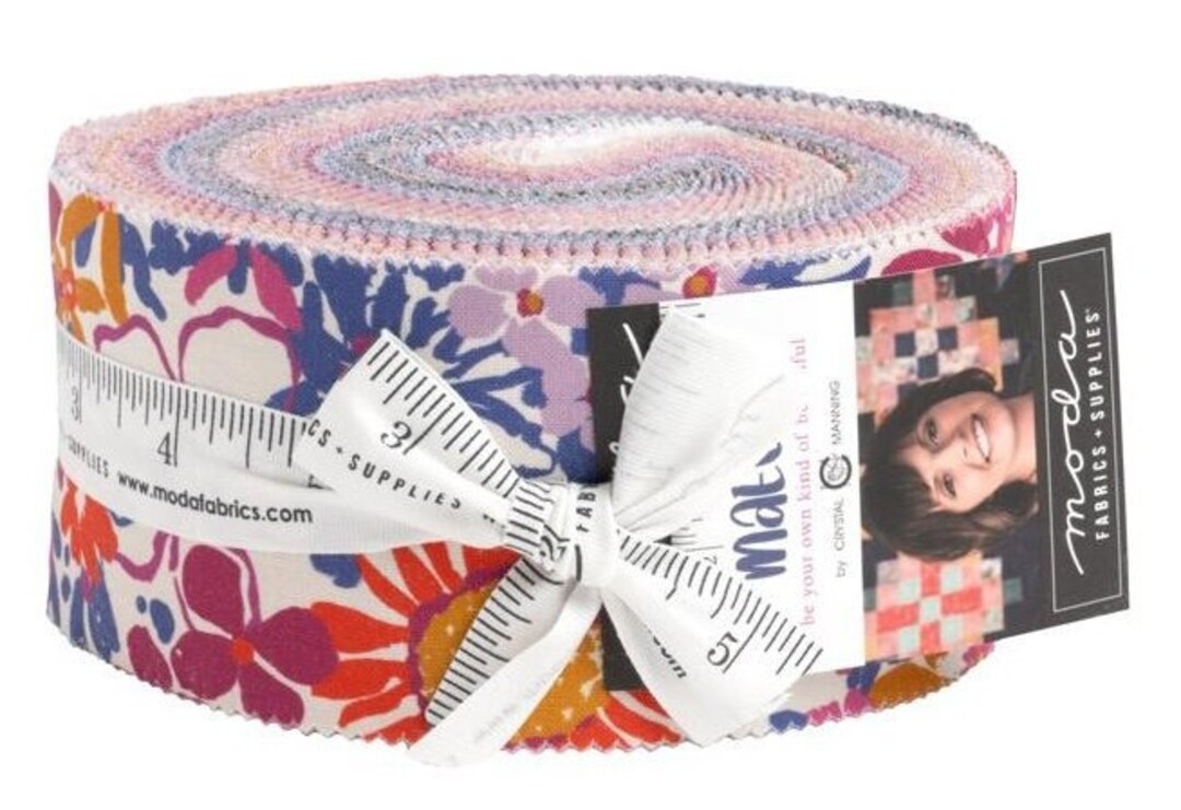 Maeve Jelly Roll, Fabric Strips, Crystal Manning for Moda Fabric ...