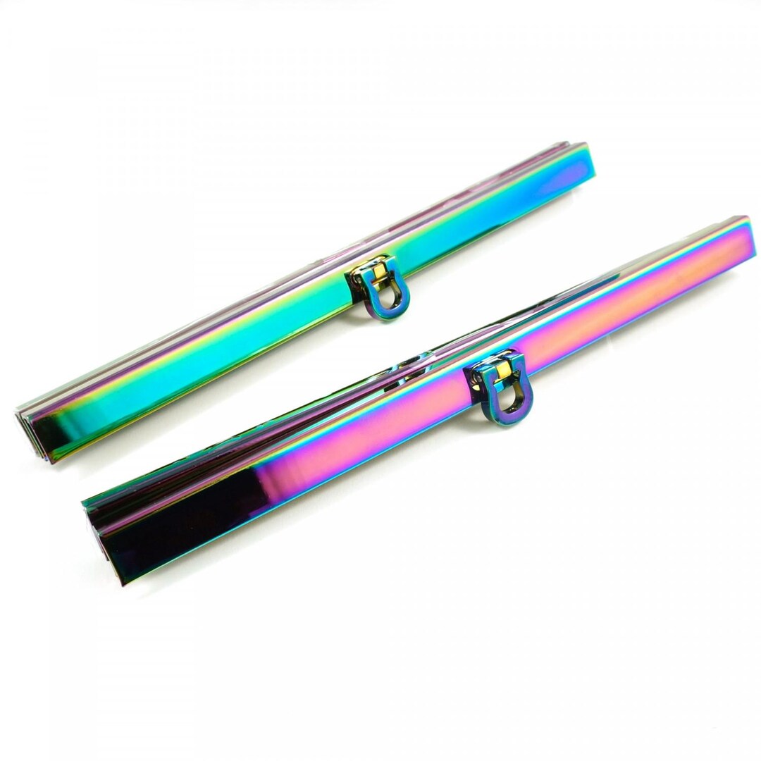 Wallet Closure 7-1/2in Wide Rainbow EBLC-307IRI by Emmaline Bags - Etsy