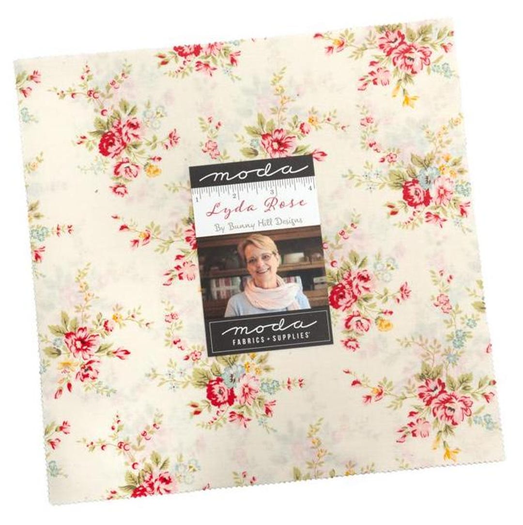 Moda Lyda Rose Layer Cake, 10" X 10" Fabric Squares, Bunny Hill Designs ...