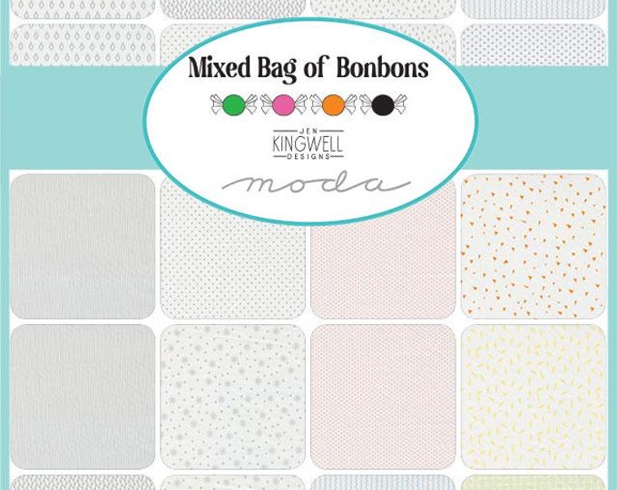Moda Abloom Charm Pack, 5" Fabric Squares, Corey Yoder Fabric, Flowers ...