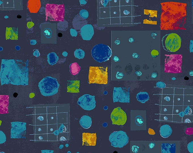 Marcia Derse Marble Run Fabric, 53737D-1 Deep Space, Windham Fabric ...