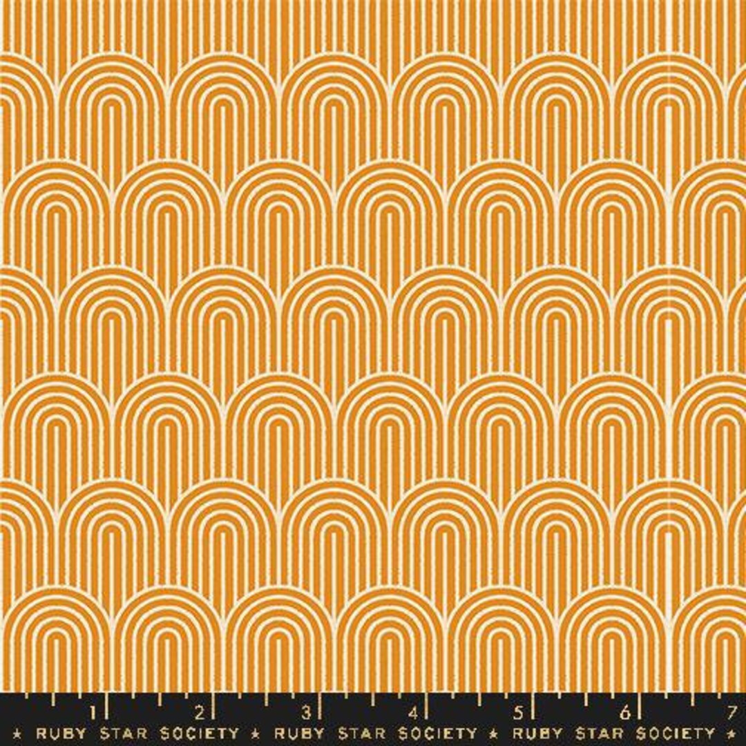 Geometry Turmeric RS5174-11, Ruby Star Society for Moda Fabric, Hump ...