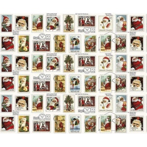 J. Wecker Frisch, Nicholas, Postage Stamps, CD12333 Stamps, Riley Blake ...