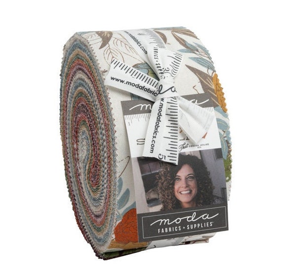 Slow Stroll Jelly Roll 2.5 Fabric Strips Fall Autumn - Etsy