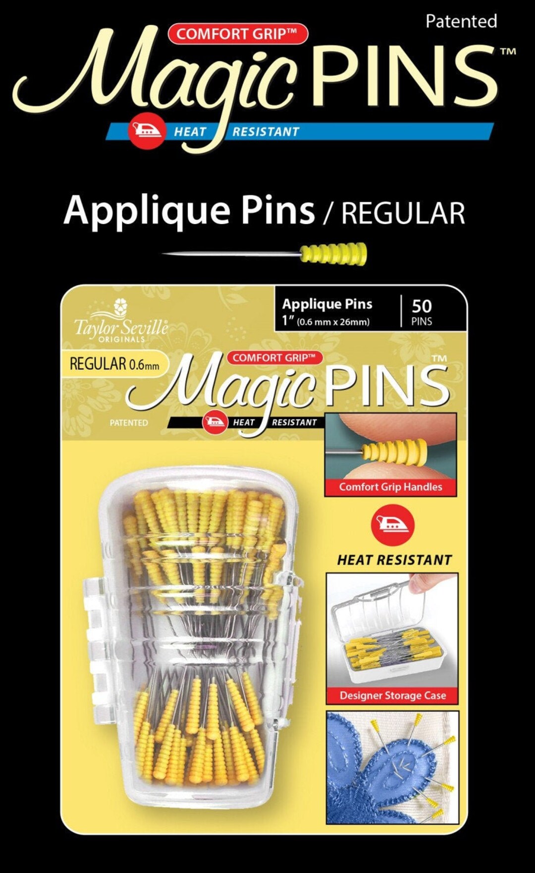 Magic Pins Applique Regular 50pc, 219522 - Etsy