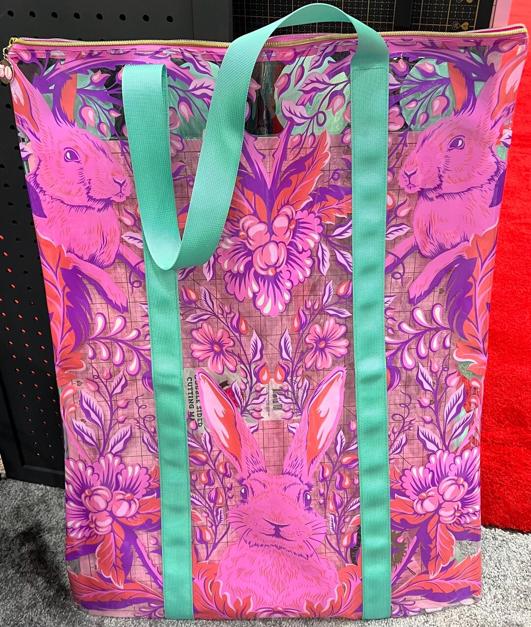 PRE-ORDER, Tula Pink Hoppy Go Lucky Project Bag, Full Moon Forest 2 ...