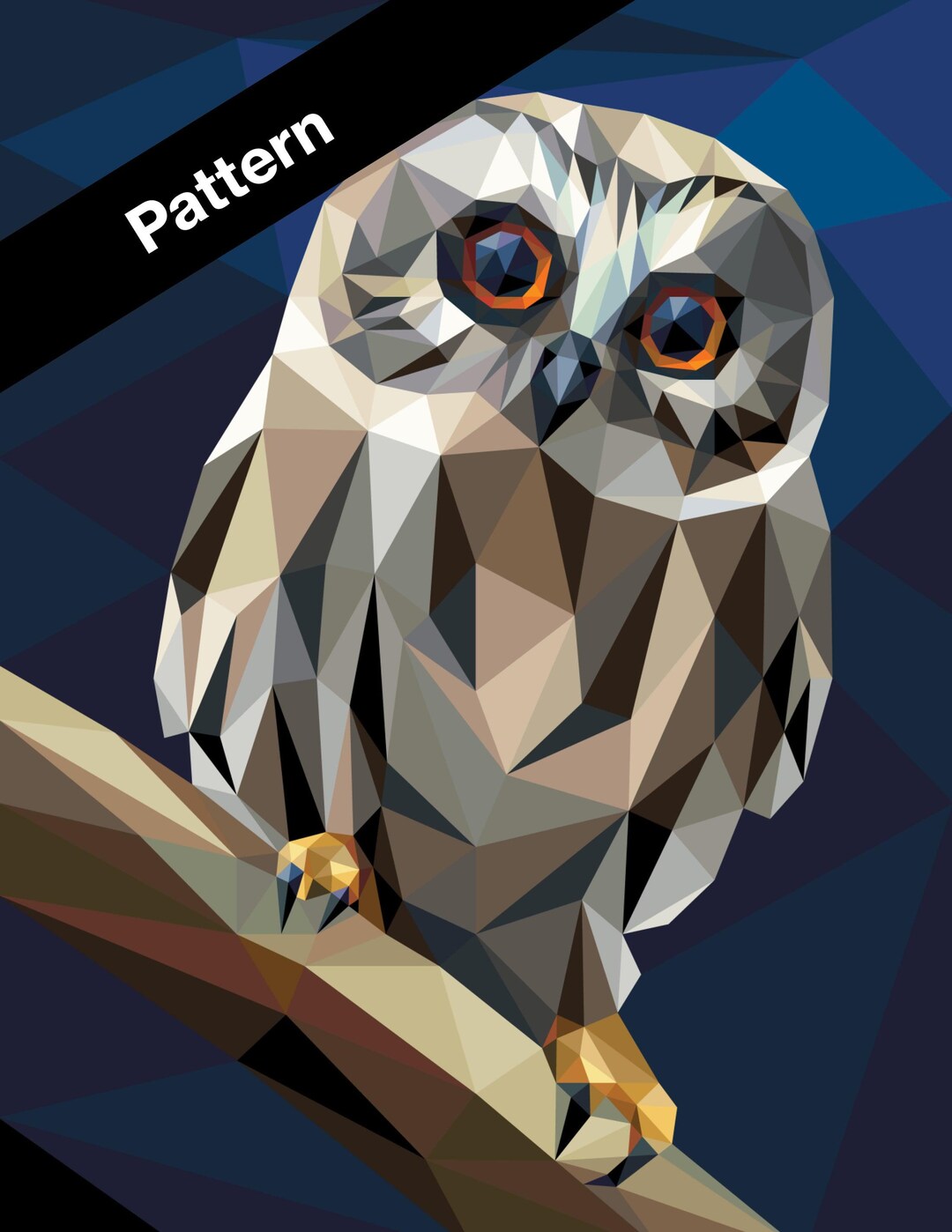 Legit Little Hooter Quilt Pattern Foundation Paper Piecing Kit 30 X 40 ...