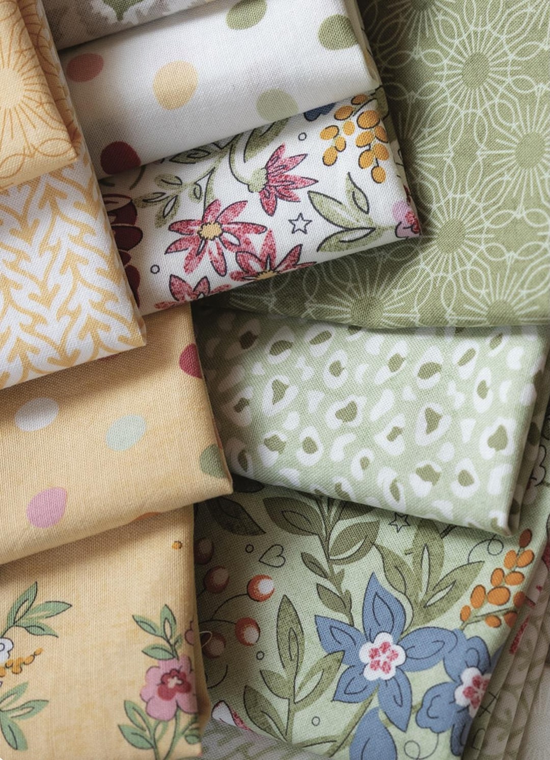 PRE-ORDER, Moda Fieldrush Fat Quarter Bundle, 36pc, Basicgrey Fabric ...