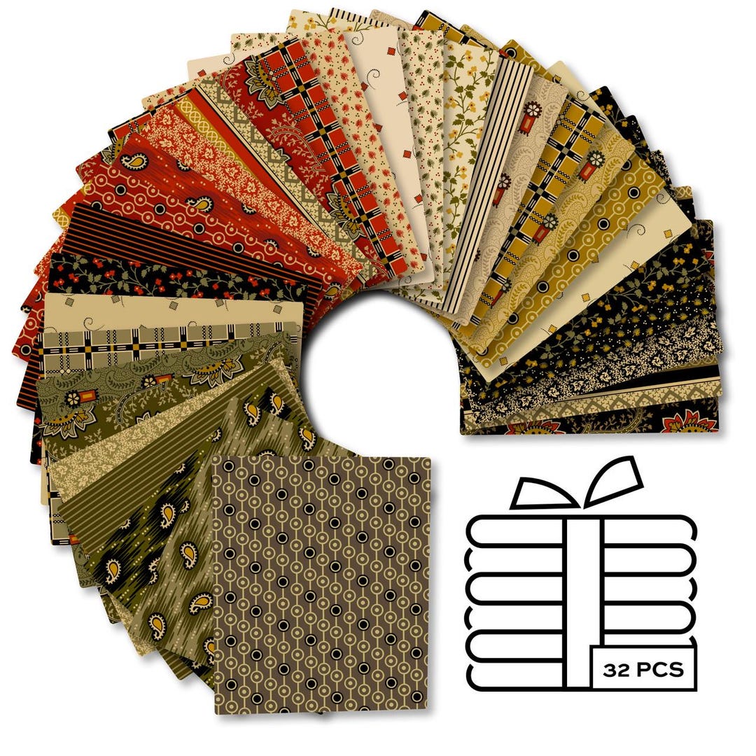 PRE-ORDER, Jo Morton Madison Manor Revisited Fat Quarter Bundle, 32pc ...