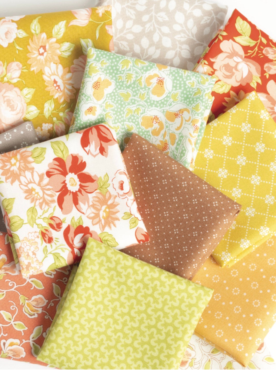 PRE-ORDER, Portofino Fat Quarter Bundle, 40pc, Fig Tree for Moda Fabric ...