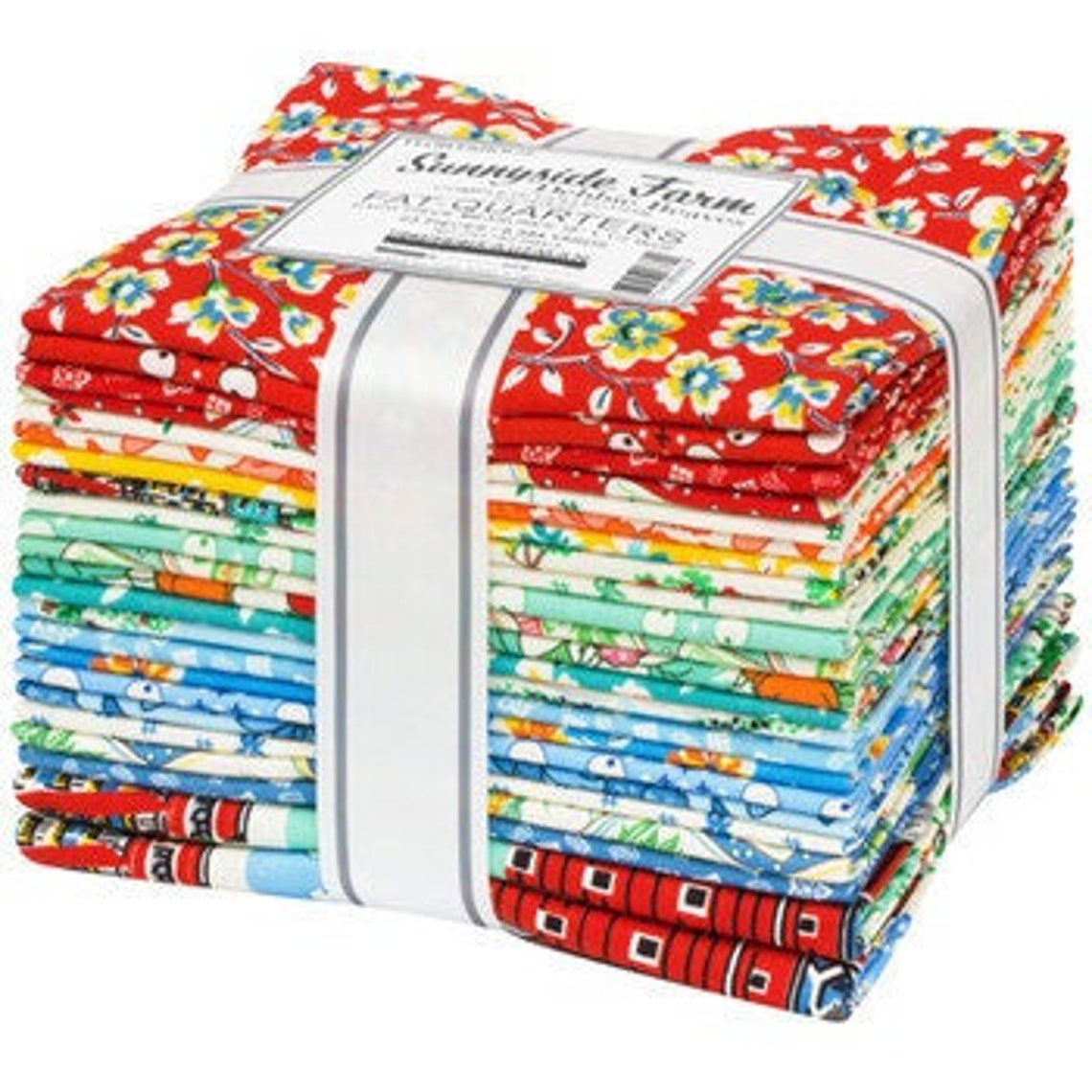 Sunnyside Farm Fat Quarter Bundle Panels 21pc Debbie - Etsy
