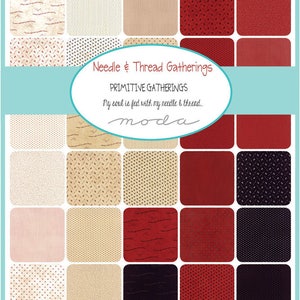 Moda Needle & Thread Gatherings Layer Cake 10 Precut - Etsy