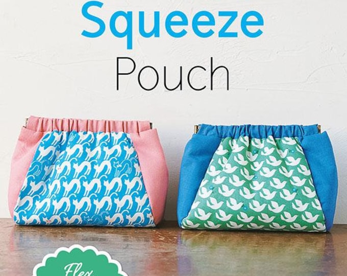 Scrappy Squeeze Pouch Pattern, Flex Frame Included, by Zakka Workshop ...