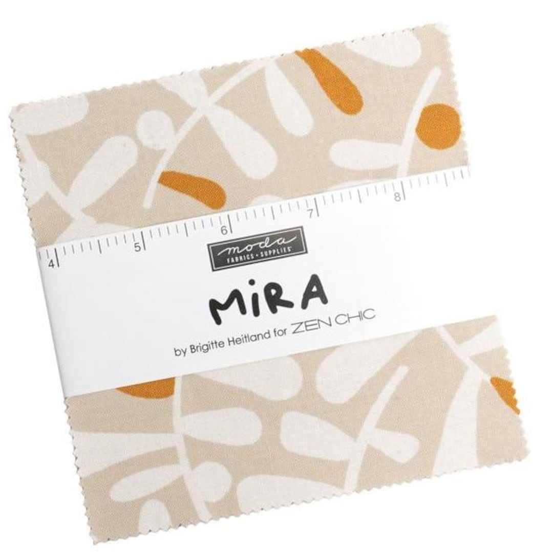 Moda Mira Charm Pack, 5" Fabric Squares, Zen Chic Fabric, 11670PP, SQ72 ...