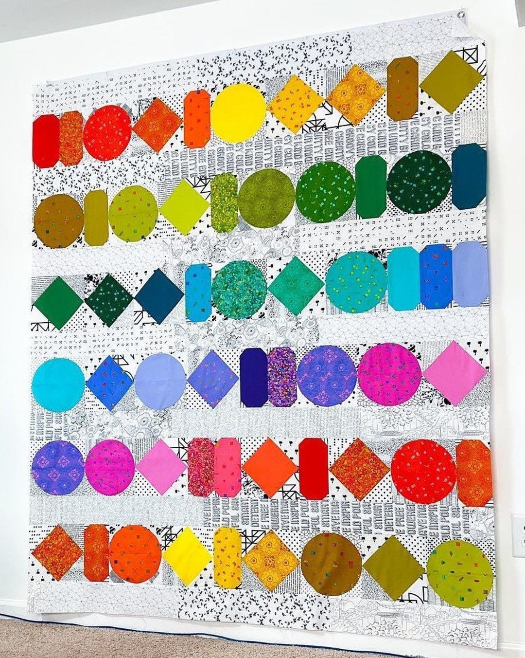 Modern Handcraft Beads Quilt Pattern, MH015 - Etsy